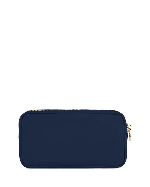 Stoney Clover Lane Clear Front Small Zip Pouch - Sapphire