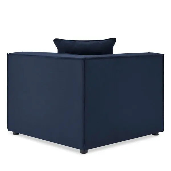 MODWAY Saybrook Outdoor Patio Upholstered Sectional Sofa Corner Chair