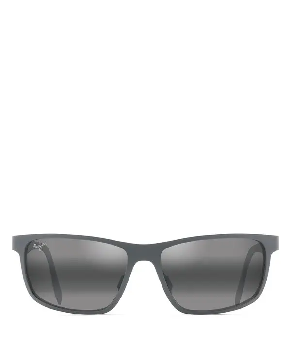 Maui Jim Anemone Polarized Rectangular Sunglasses