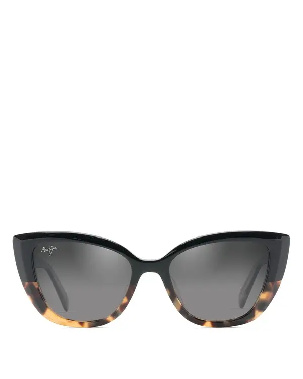 Maui Jim Blossom Polarized Cat Eye Sunglasses, 54mm