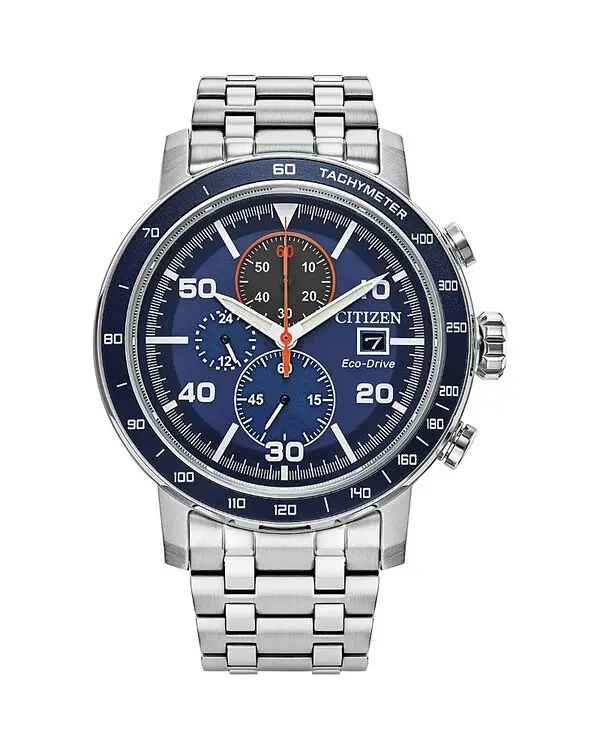 Citizen Eco-drive Weekender Chronograph - Blue/silver