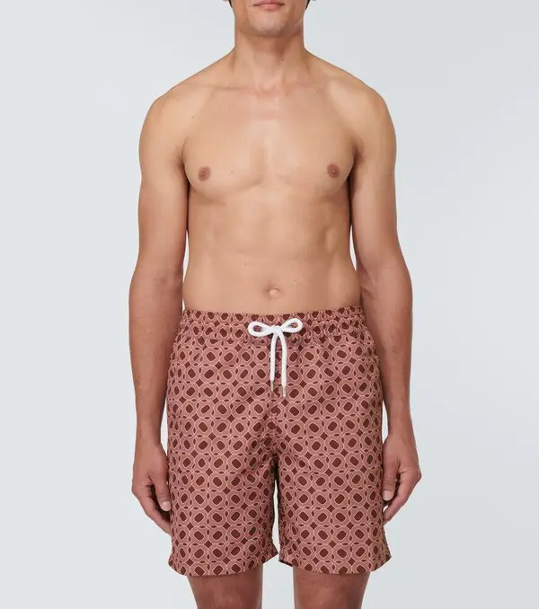 Frescobol Carioca Ipanema Printed Swim Trunks
