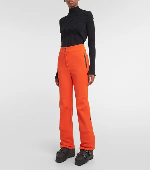 YVES SALOMON Soft Shell Flared Ski Pants