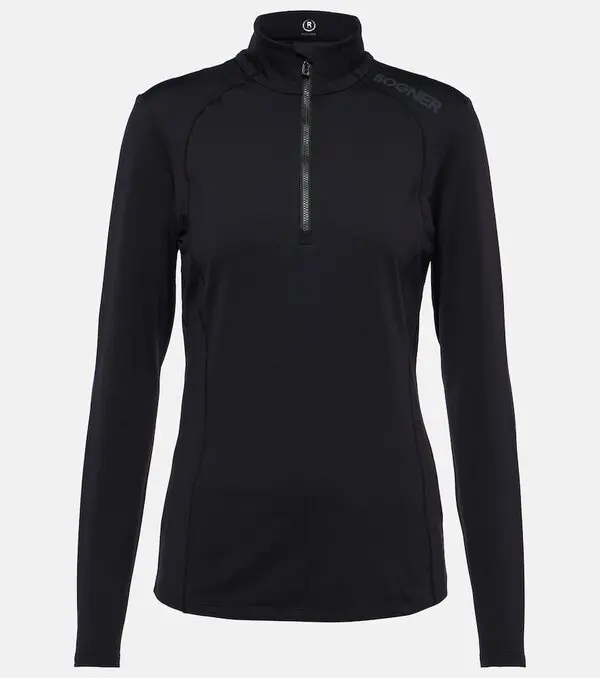 Bogner Medita Half-zip Technical Top - Black