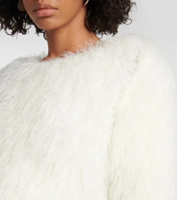 Coperni Fluffy Knit Sweater