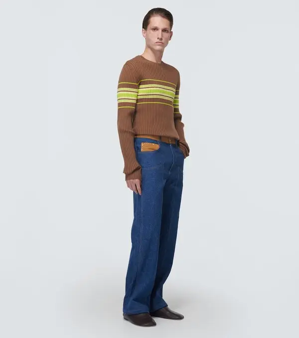 WALES BONNER Cymbal Wide-leg Jeans