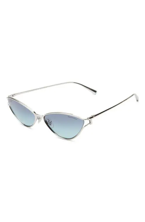 Tiffany & Co. Cat Eye Sunglasses - Silver