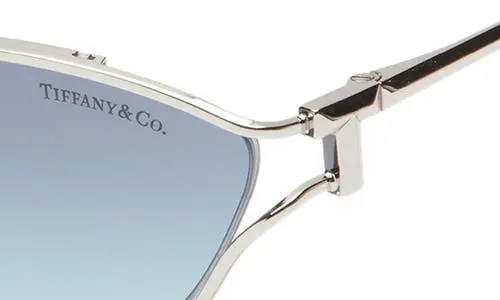 Tiffany & Co. Cat Eye Sunglasses - Silver