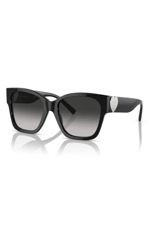 Tiffany & Co. 54mm Square Sunglasses - Black