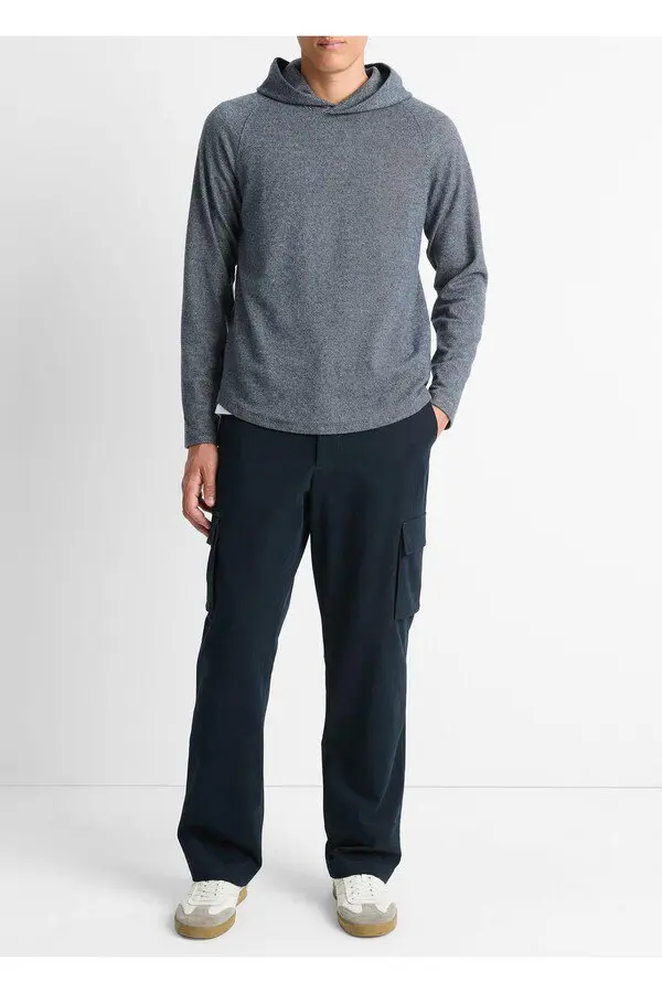 Vince Broken Twill Pullover Hoodie