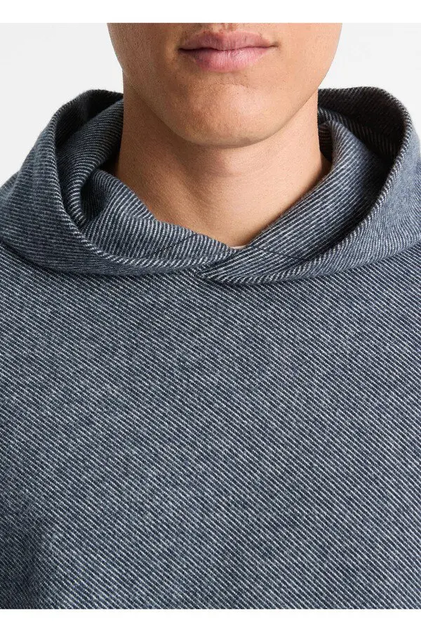 Vince Broken Twill Pullover Hoodie