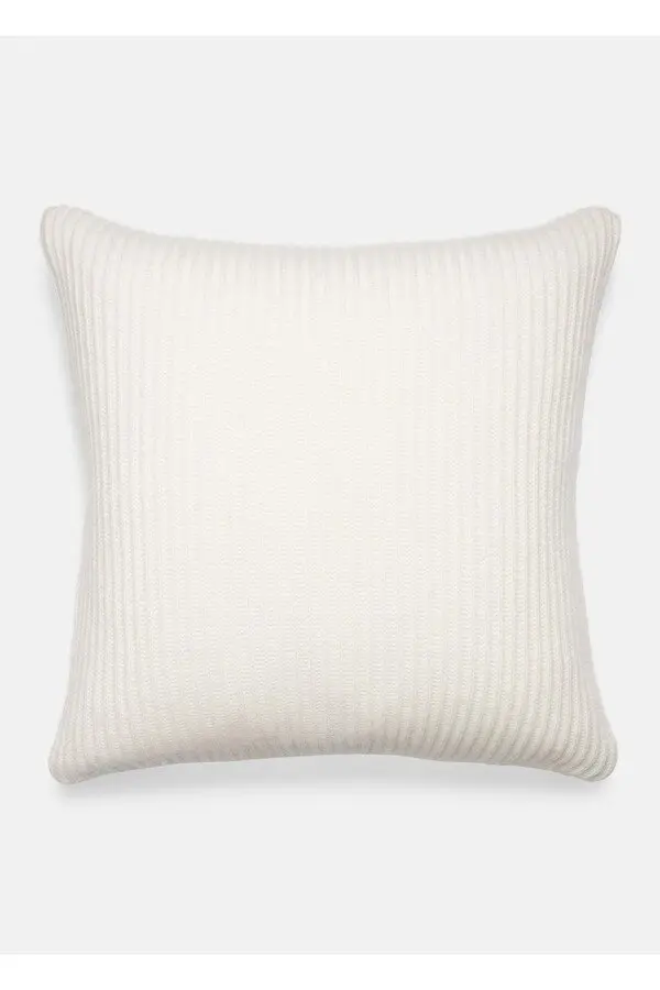 Vince Cashmere-silk Jersey Pillow - Natural