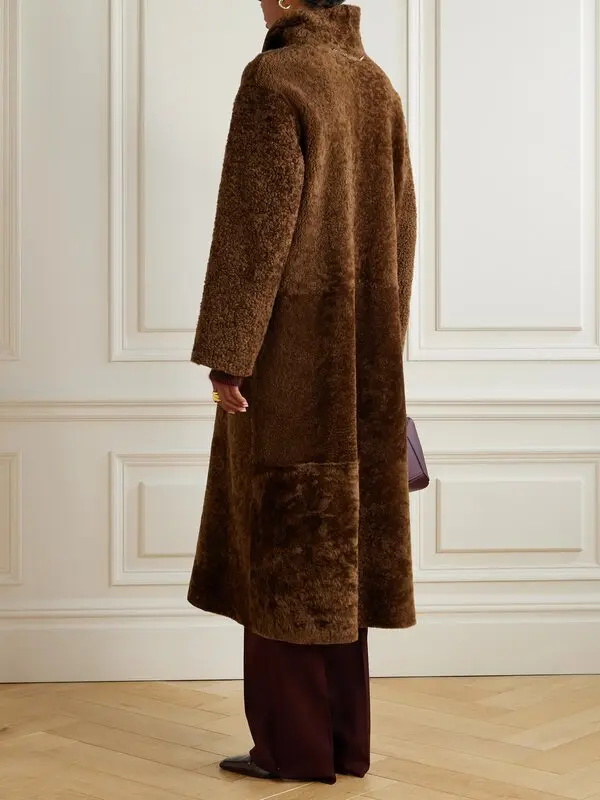 Nour Hammour - Birthday Reversible Shearling Coat