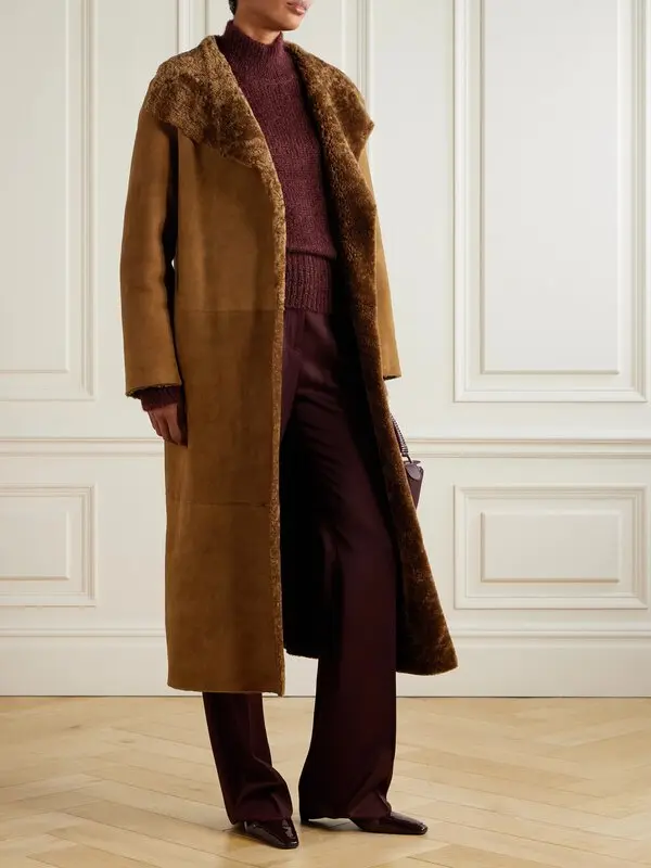 Nour Hammour - Birthday Reversible Shearling Coat