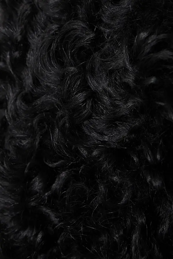 Nour Hammour Net Sustain Sierra Shearling Coat