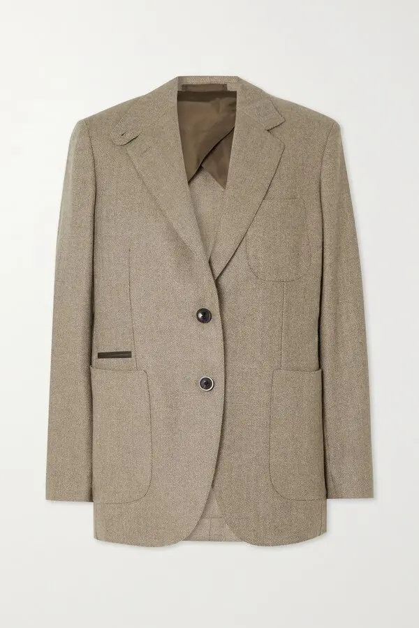 Purdey Wool And Cashmere-blend Blazer