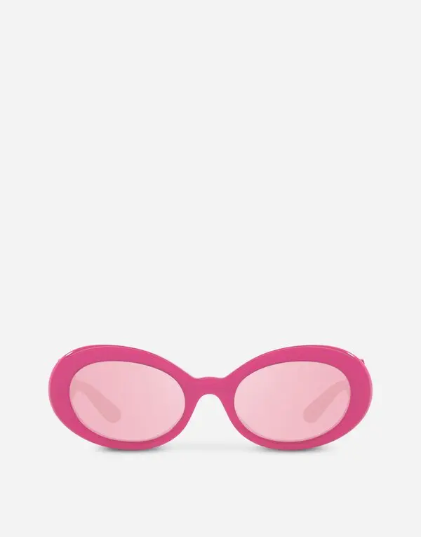 Dolce & Gabbana Dg Crossed Sunglasses - Fuchsia