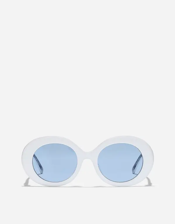 Dolce & Gabbana Dg Logo Sunglasses - White