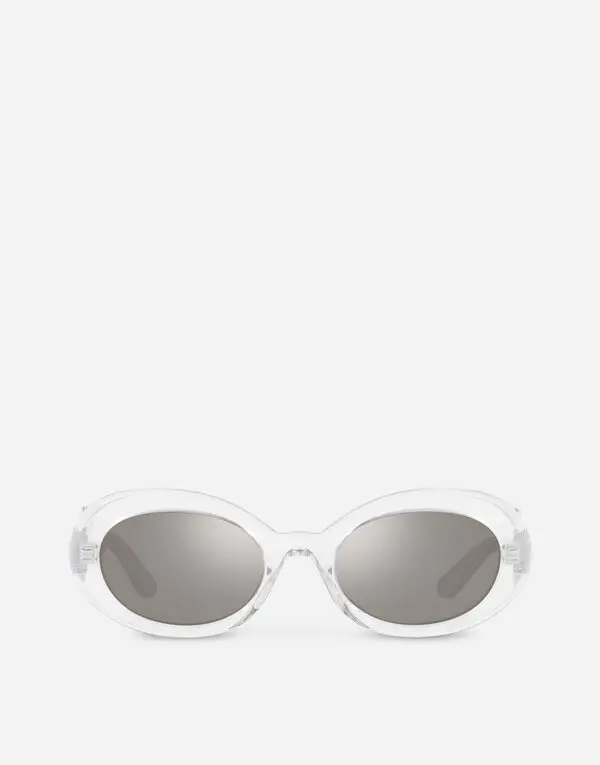 Dolce & Gabbana Dg Crossed Sunglasses - Silver