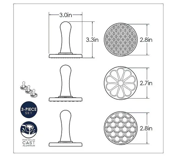 NORDICWARE Heirloom Cookie Stamps