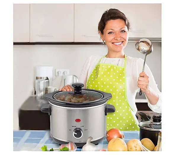 COURANT 1.6-qt Slow Cooker With Removable Ceram C Pot