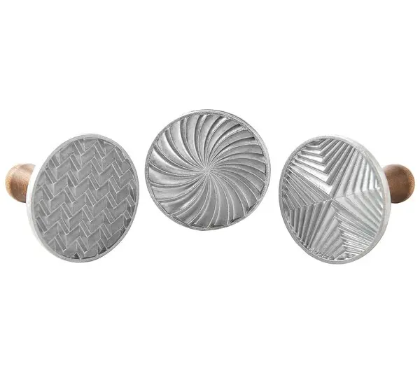 NORDICWARE Geo Cookie Stamps - One-color
