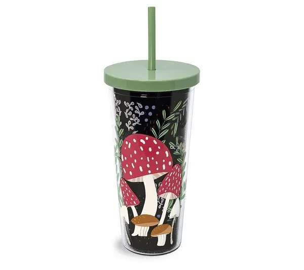 STEEL MILL & CO. Tumbler With Straw - One-color