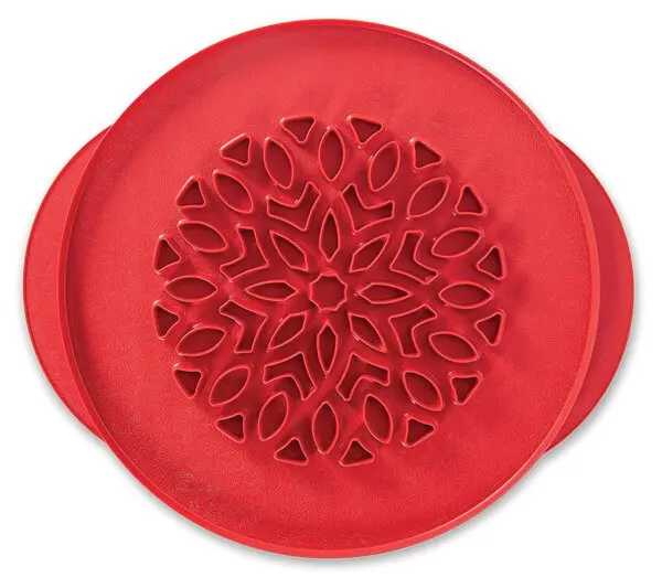 NORDICWARE Lattice & Hearts Pie Top Cutter - One-color