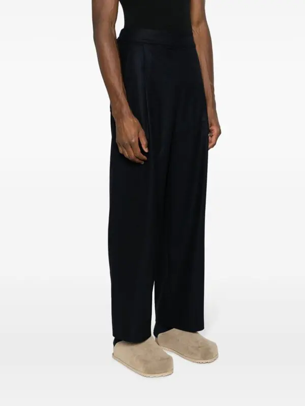 LANEUS High-waisted Straight-leg Trousers