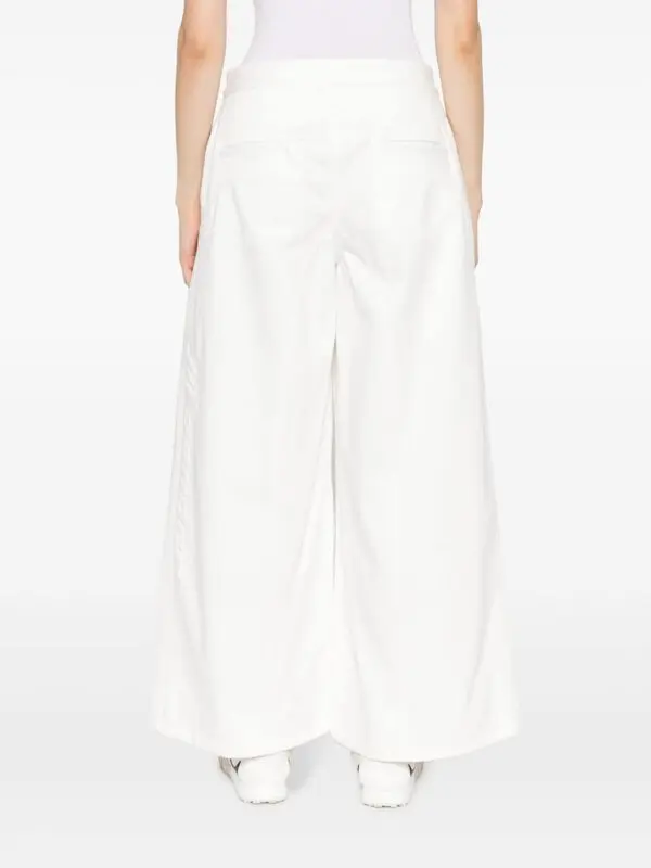 JIL SANDER Wide-leg Trousers - White