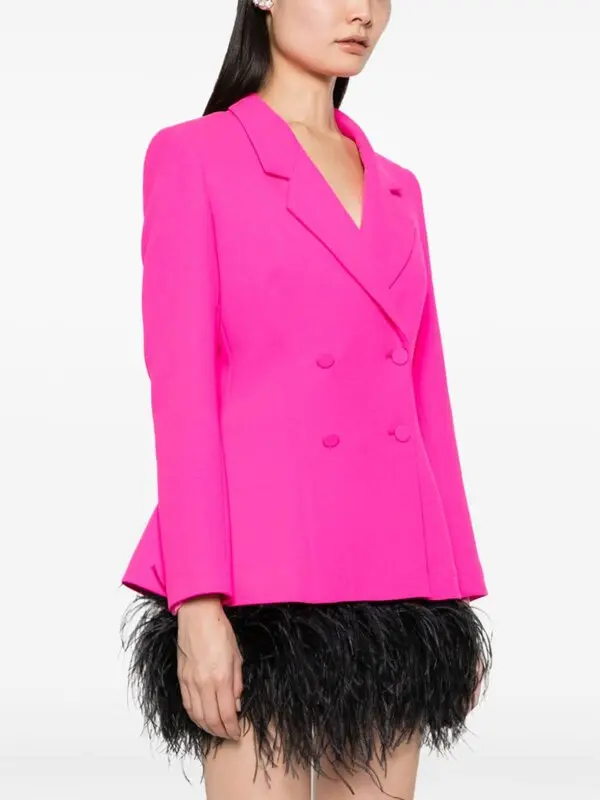 STYLAND Double-breasted Wool Blazer