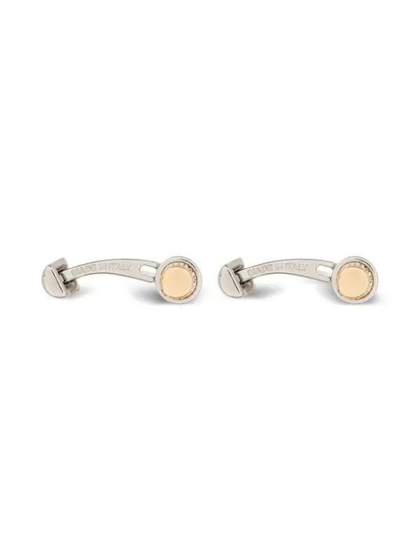 FERRAGAMO Engraved-logo Cufflinks