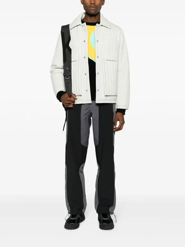 CRAIG GREEN Belted Quilted Shirt Jacket