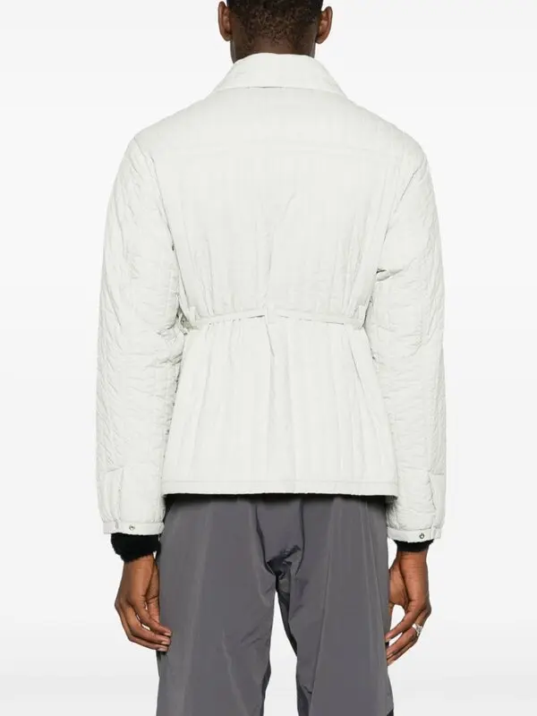 CRAIG GREEN Belted Quilted Shirt Jacket