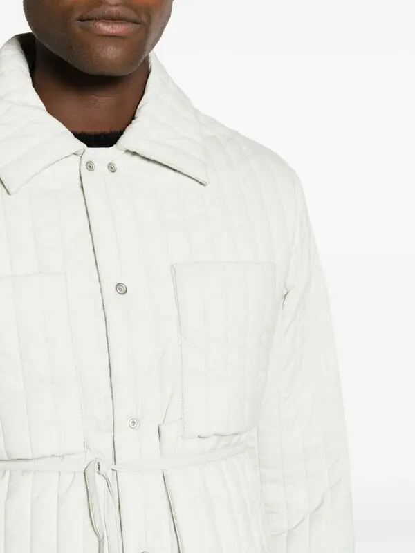 CRAIG GREEN Belted Quilted Shirt Jacket