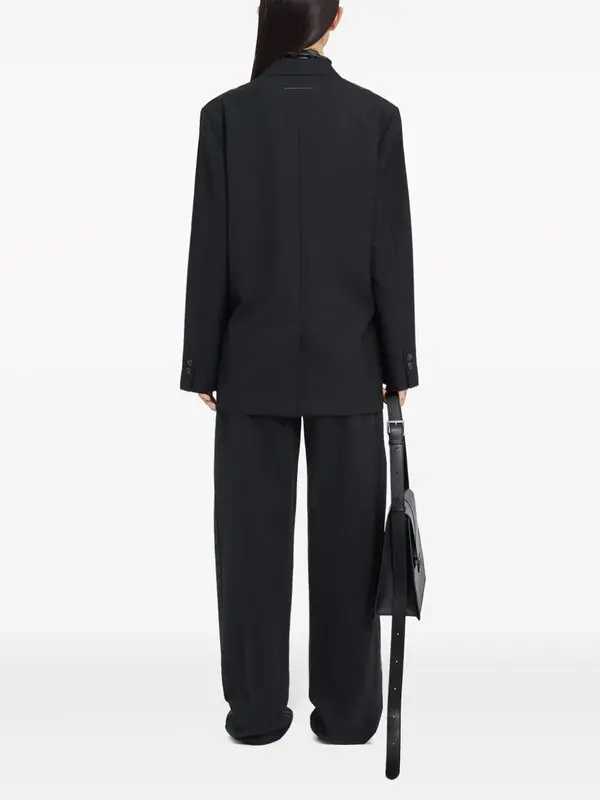 MAISON MARGIELA Coated Single-breasted Blazer