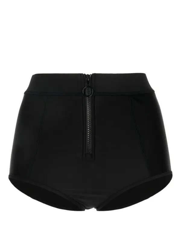 DUSKII High-waisted Bikini Bottom - Black