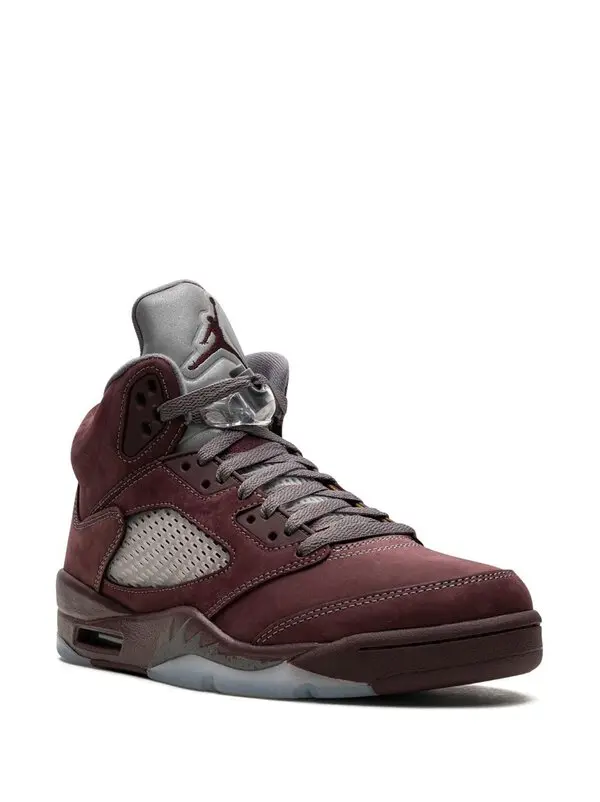 JORDAN Air High-top Sneakers - Red
