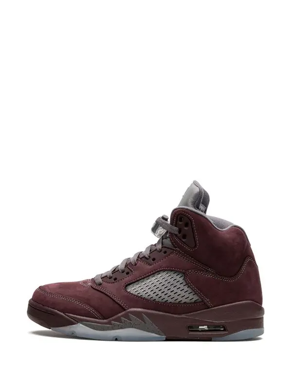 JORDAN Air High-top Sneakers - Red