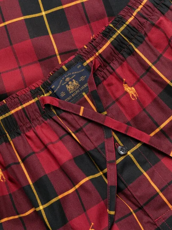 Polo Ralph Lauren Check-print Cotton Pyjamas