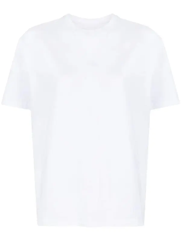 ARMARIUM Round-neck Cotton T-shirt - White