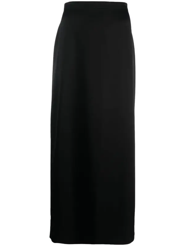 LANVIN Satin Midi Skirt