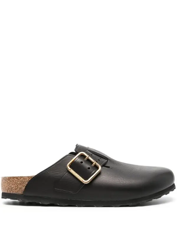 BIRKENSTOCK Boston Bold Leather Slippers