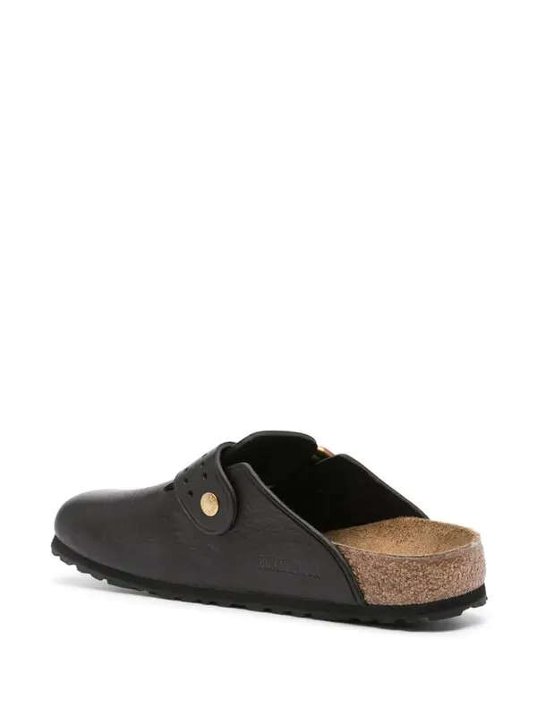 BIRKENSTOCK Boston Bold Leather Slippers