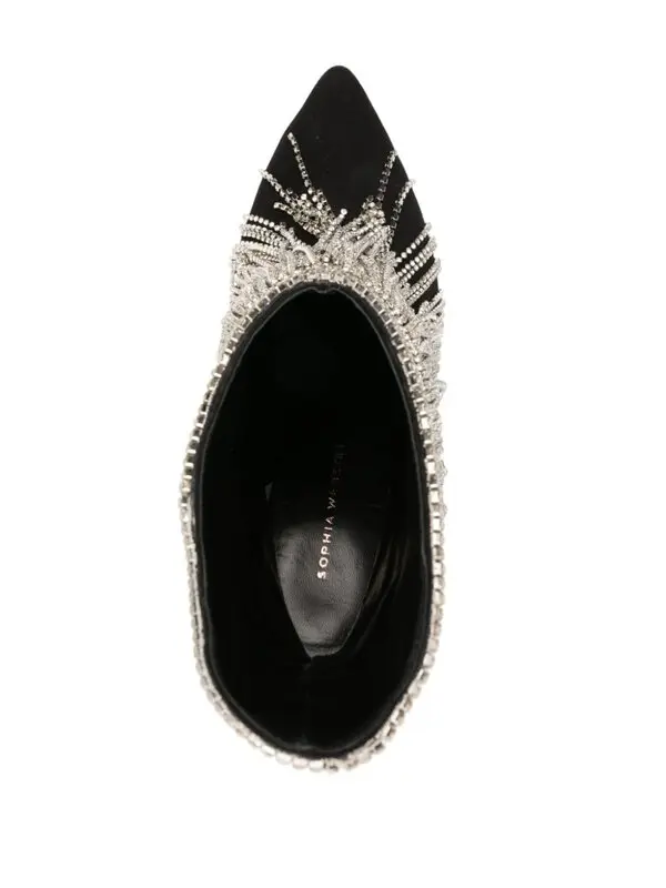 SOPHIA WEBSTER Xena Crystal-embellished Boots