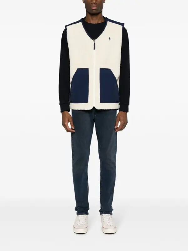 Polo Ralph Lauren Pony-embroidered Color-block Gilet
