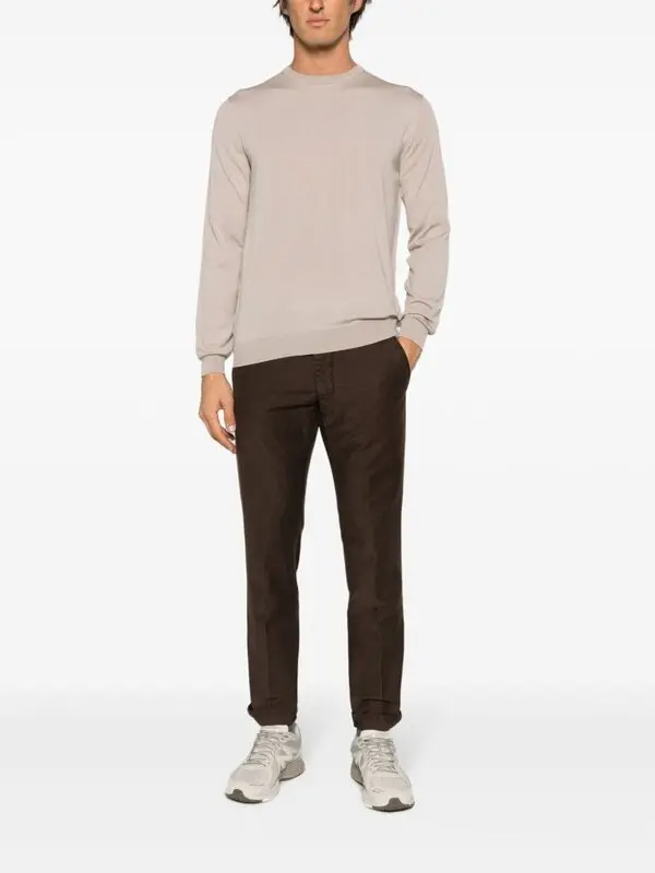 ZANONE Virgin Wool Blend Jumper - Neutrals