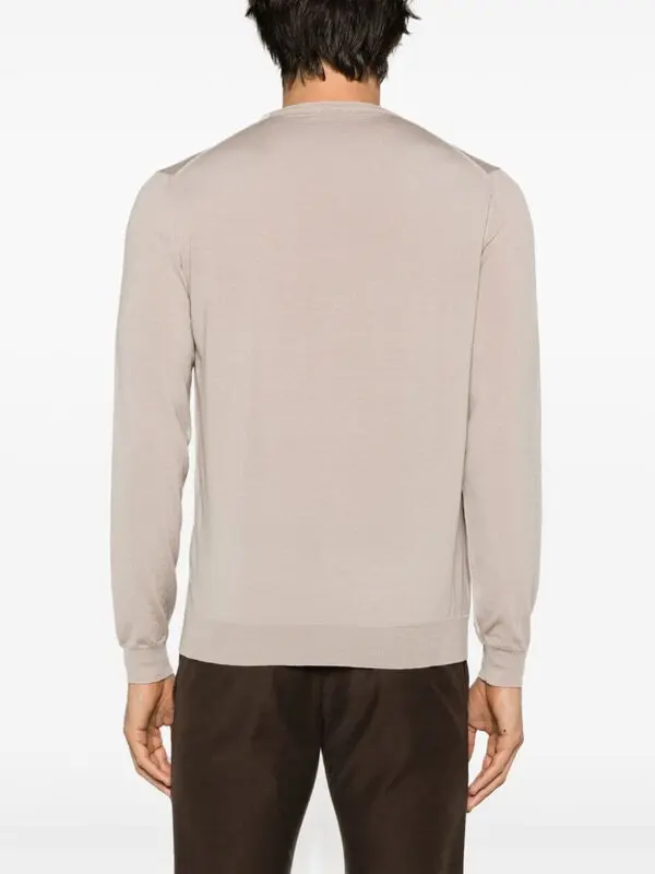 ZANONE Virgin Wool Blend Jumper - Neutrals