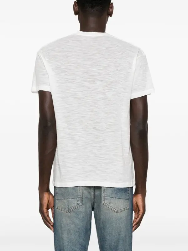 TOM FORD Crew-neck Cotton-blend T-shirt - White