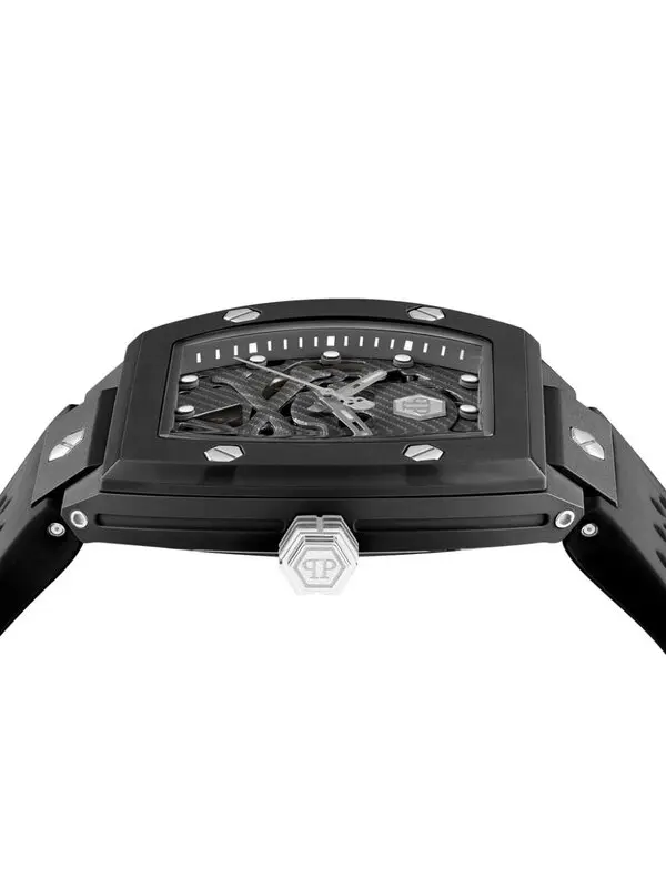 Philipp Plein 44mm The $keleton Ecoceramic Watch - Black